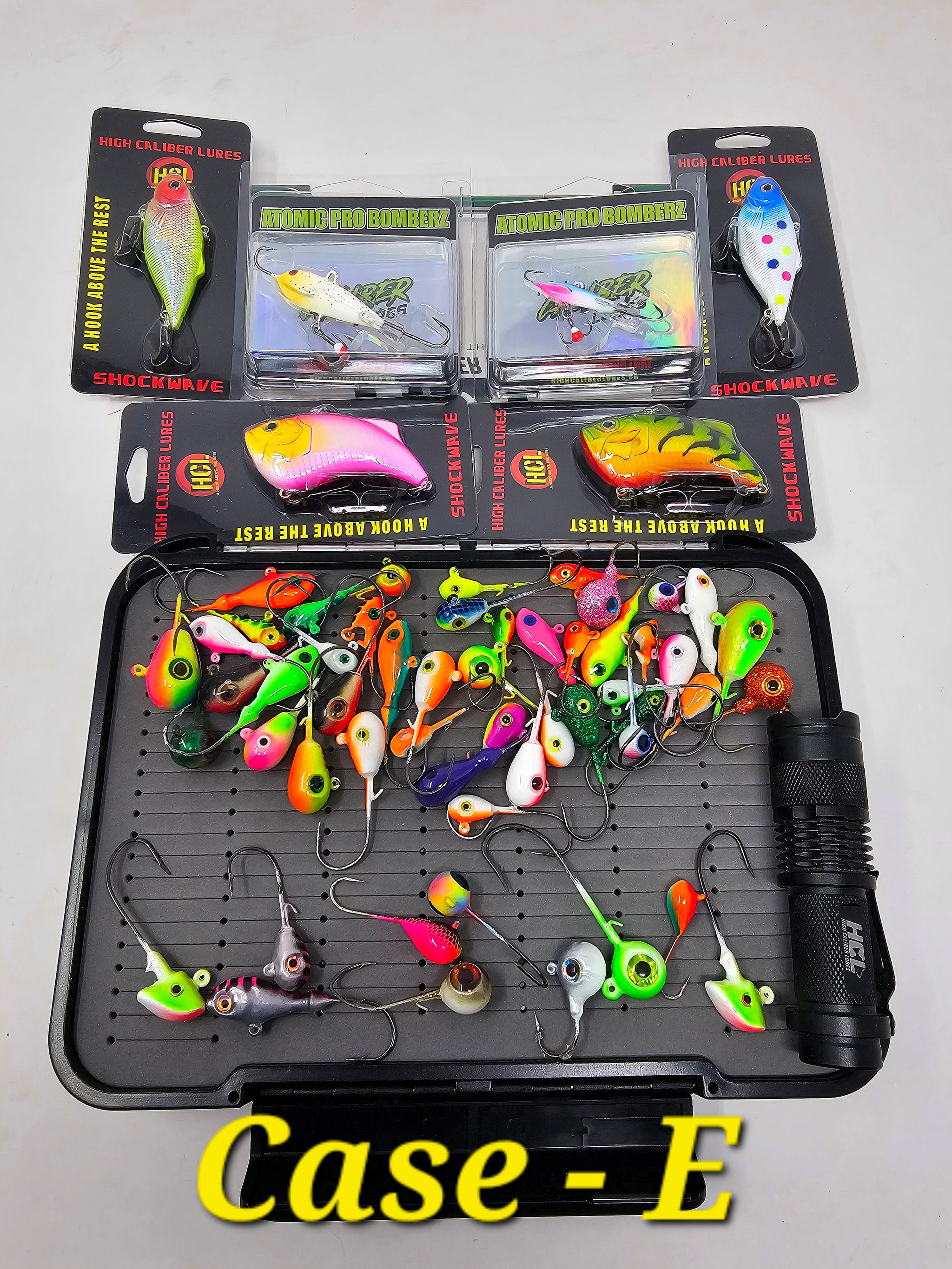 Tackle Boxes & Loaded Walleye Jig Cases — High Caliber Lures