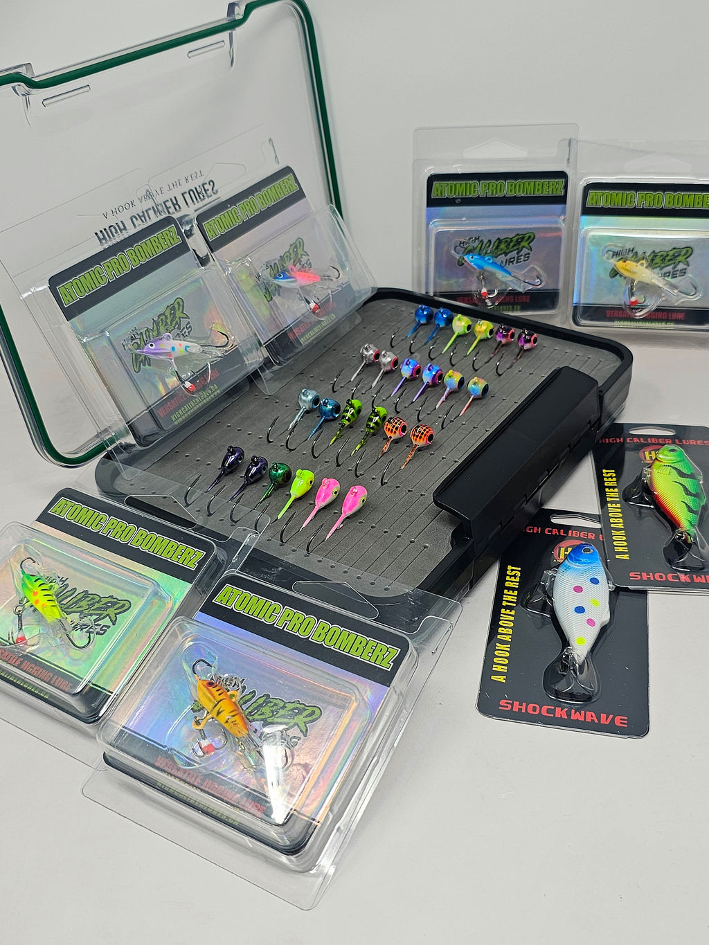 Tackle Boxes & Loaded Walleye Jig Cases — High Caliber Lures