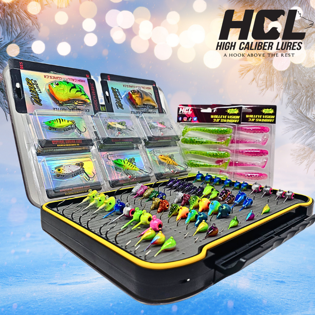 Tackle Boxes & Loaded Walleye Jig Cases — High Caliber Lures