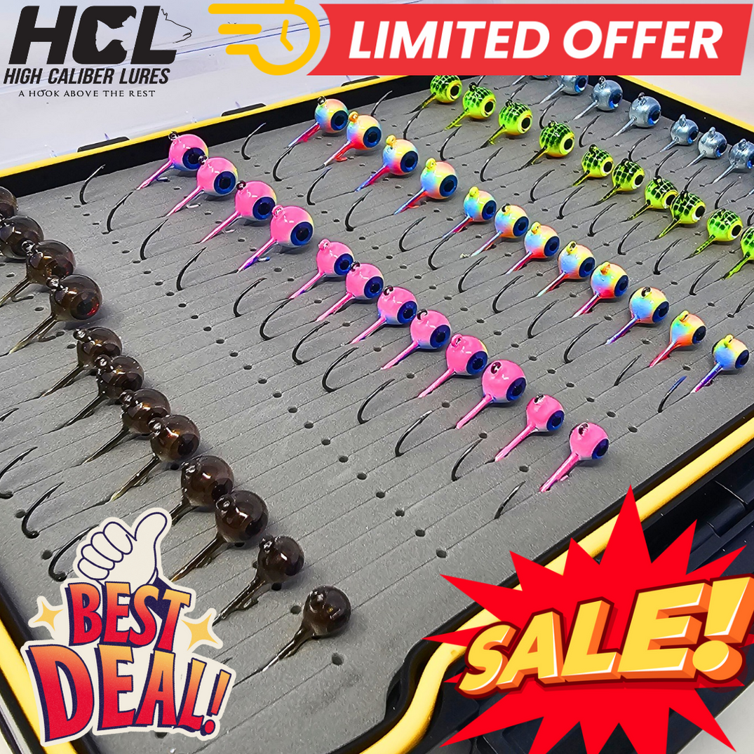 Glow Jigs & Lures — High Caliber Lures