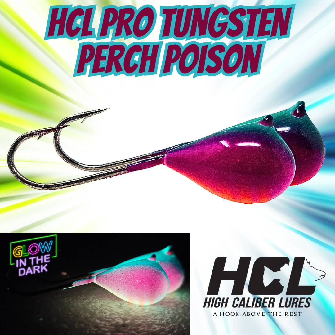 Pro Tungsten Jig – Perch Poison 2 Pack | Tungsten Perch & Walleye Jigs ...