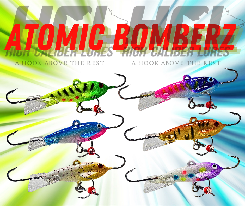 Atomic Bomberz - "The Works" All 6 Lures🔥HOT BUY🔥 — High Caliber Lures