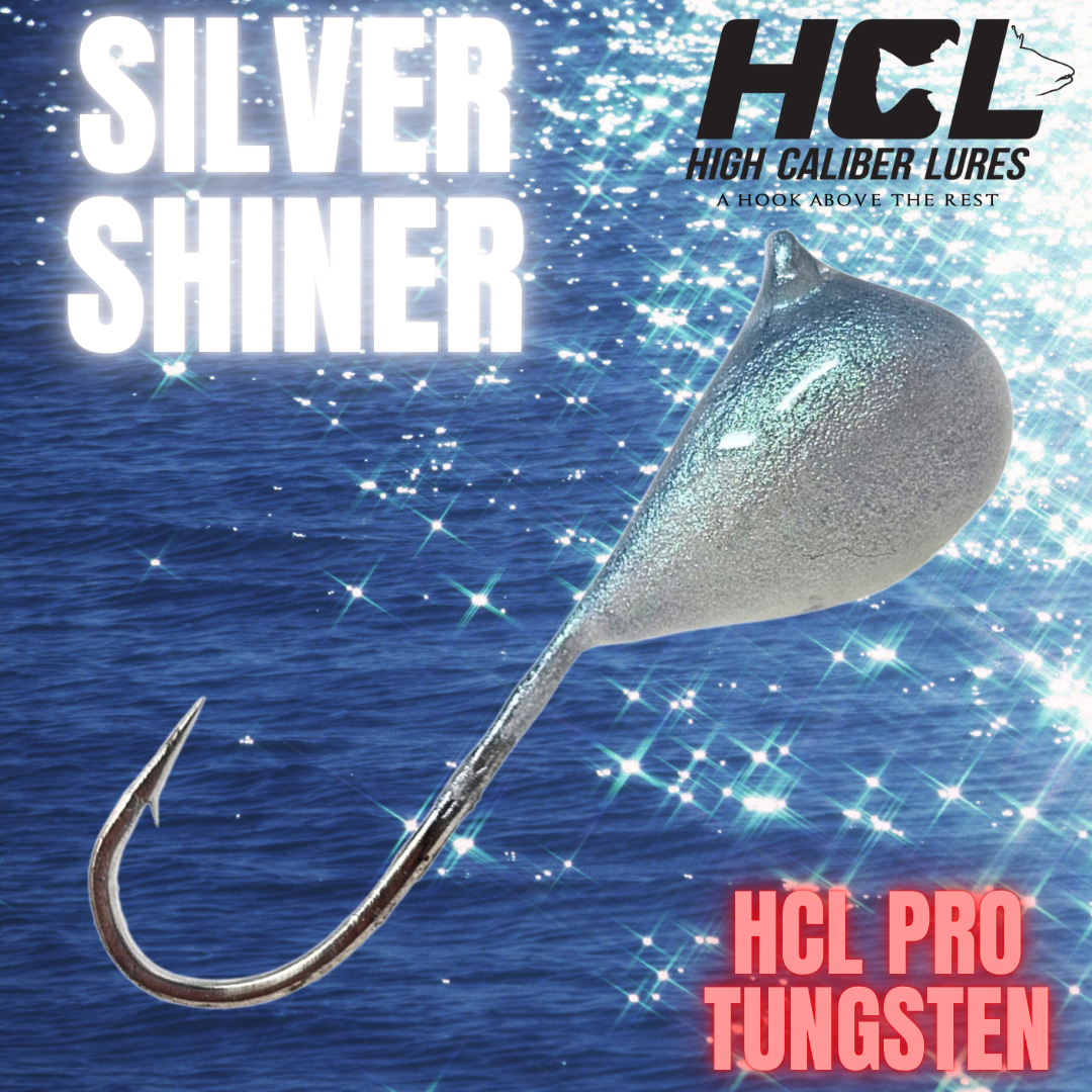 Pro Tungsten Jig - Silver Shiner - 2 Pack — High Caliber Lures