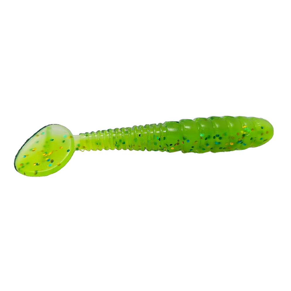 Walleye Vision Glow 3.8" Swimbait - 5 Pack — High Caliber Lures