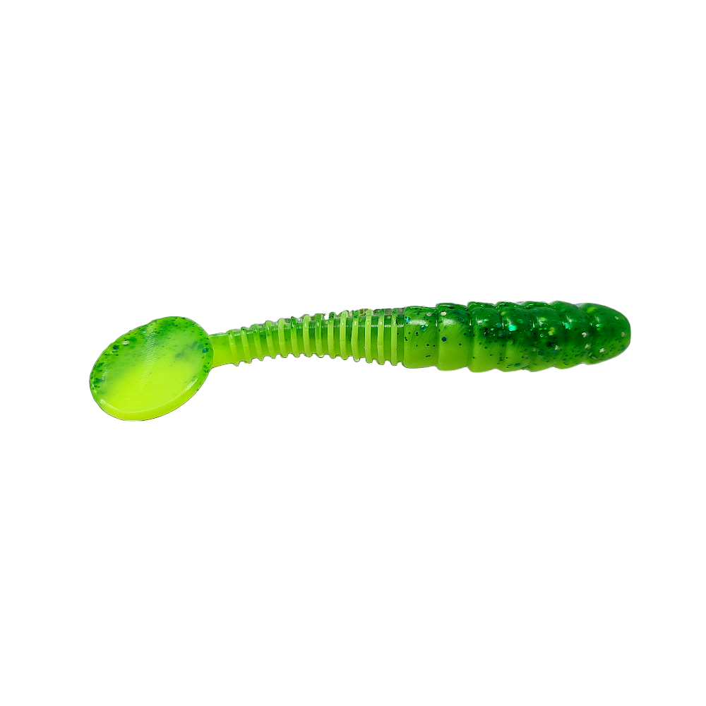 Walleye Vision Glow 3.8" Swimbait - 5 Pack — High Caliber Lures