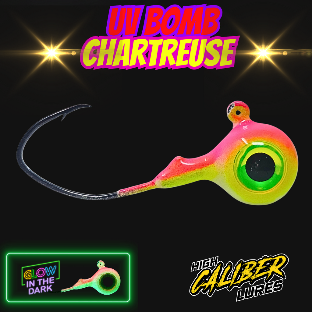 Glow Jigs & Lures — High Caliber Lures