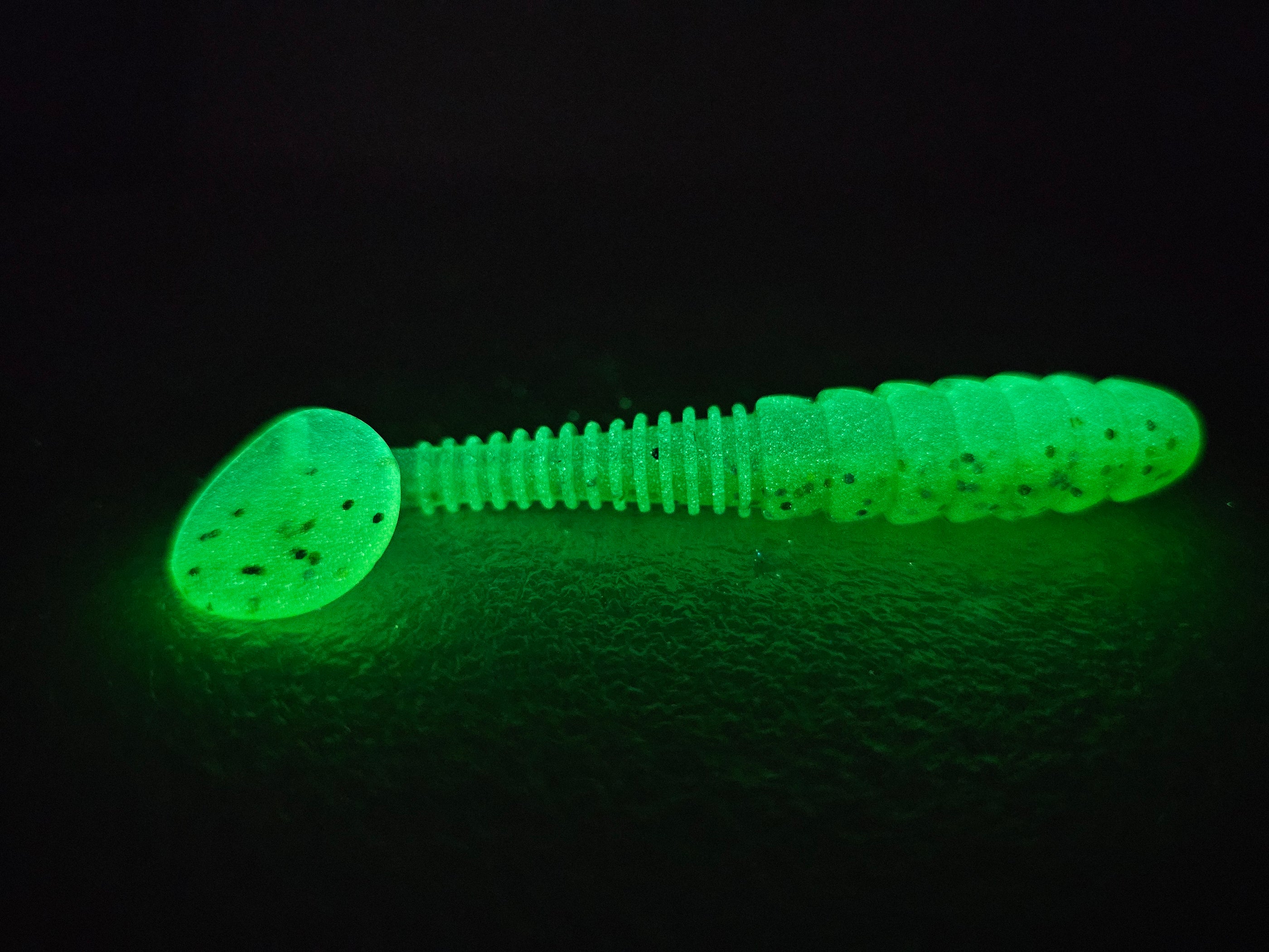 Walleye Vision Glow 3.8" Swimbait - 5 Pack — High Caliber Lures