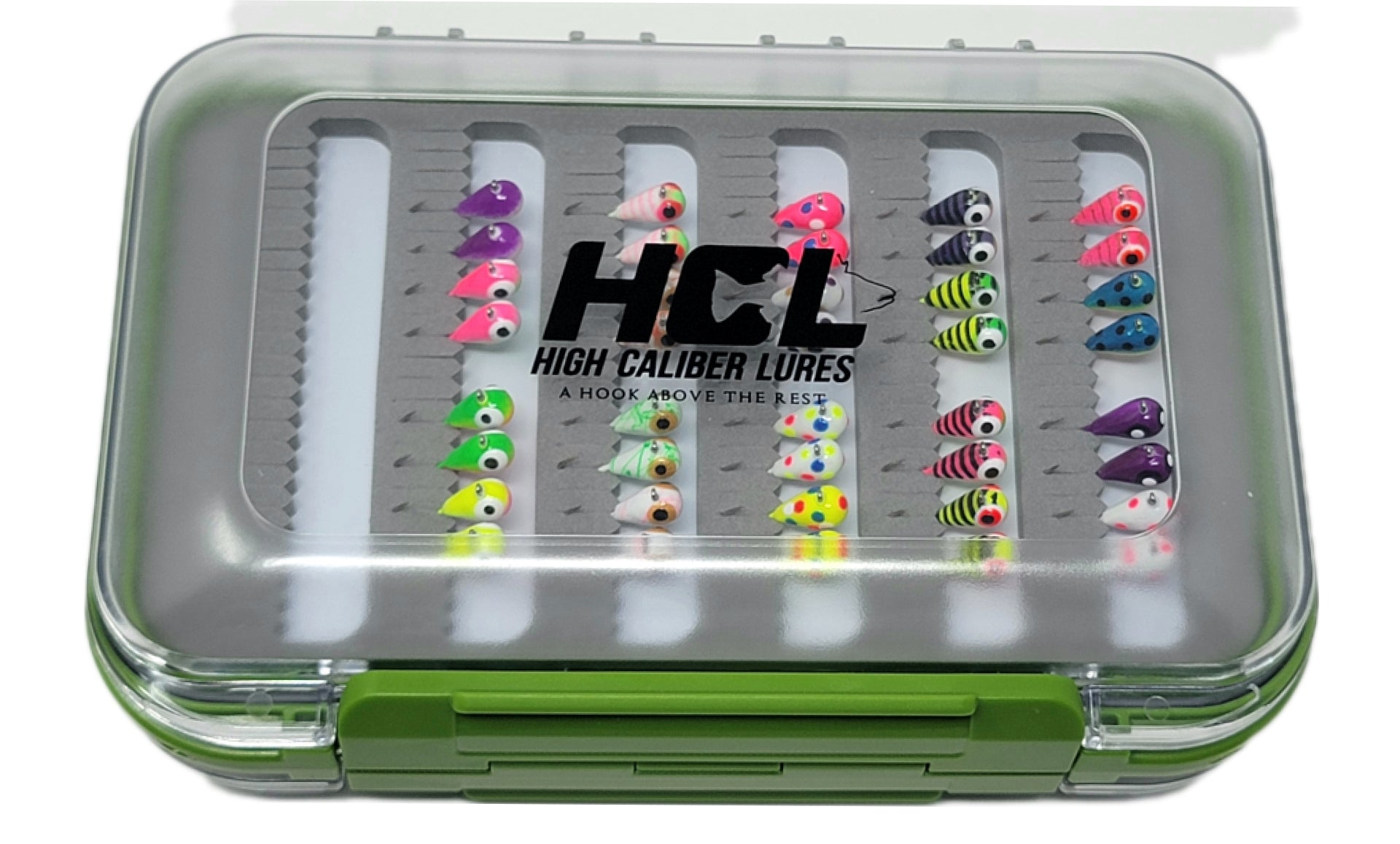 Tackle Boxes & Loaded Walleye Jig Cases — High Caliber Lures