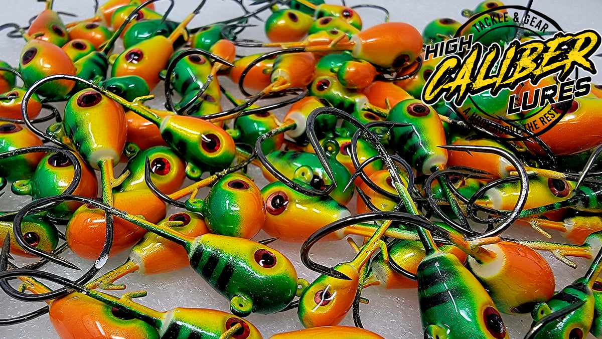 Fire Tiger Pearl Perch - 2 Pack — High Caliber Lures